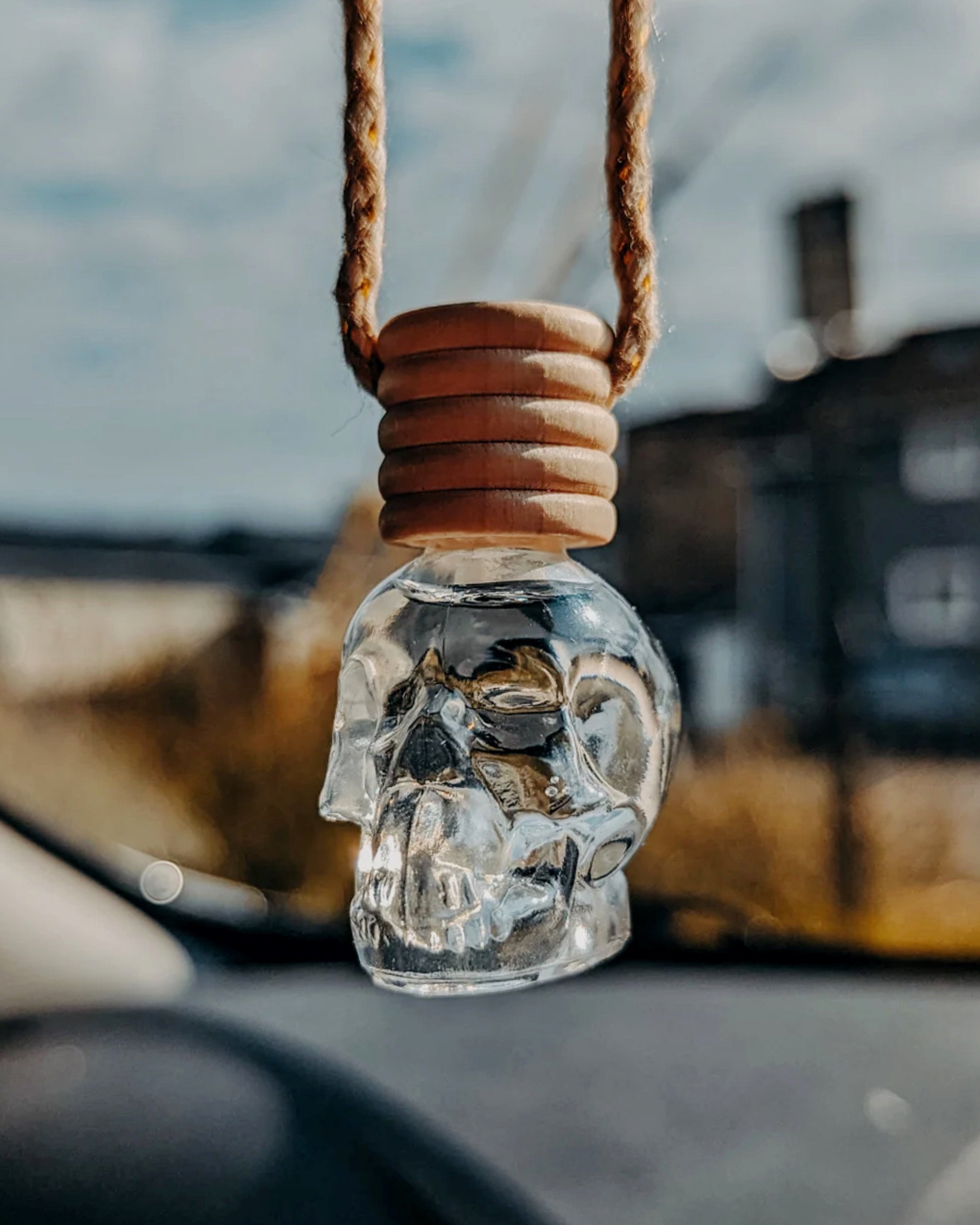 Skull Car Scent Diffuser | Modest Midwest Wax Co.